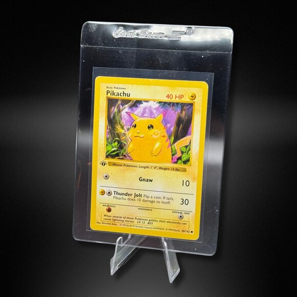 Pokemon | Other | Pikachu Yellow Cheeks St Edition Shadowless 5812 ...